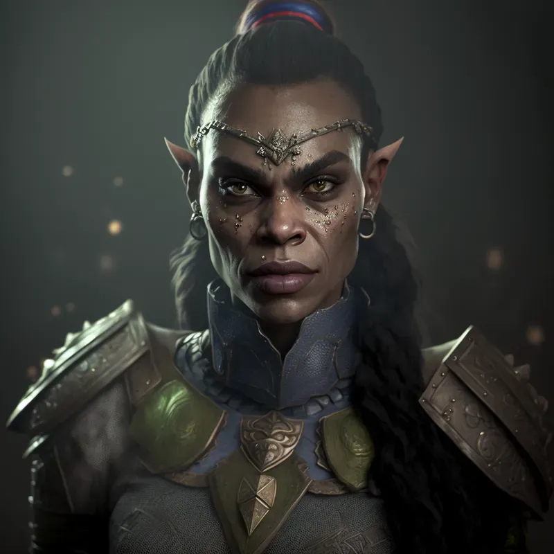 DnD Character Portrait Design Midjourney Prompt | PromptBase