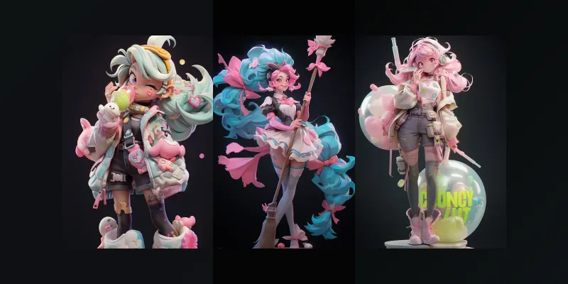 3d Character Designs AI Prompt Bundle | PromptBase