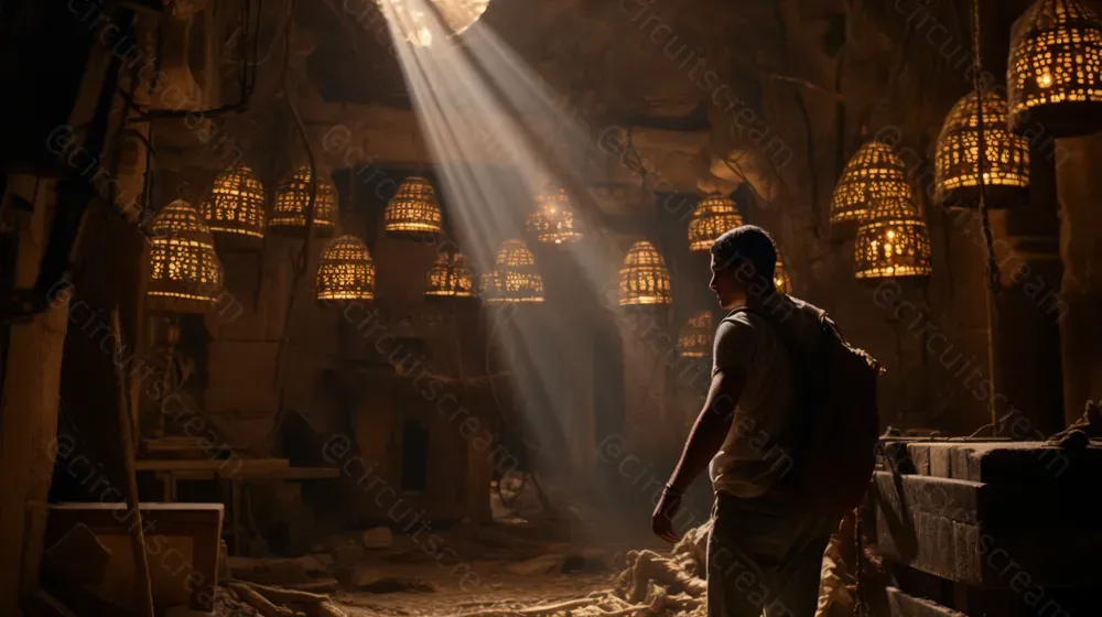 Cinematic Stills Of Epic Explorers Midjourney Prompt | PromptBase