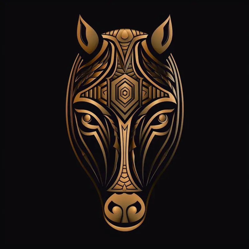 Art Deco Logos Midjourney Prompt | PromptBase