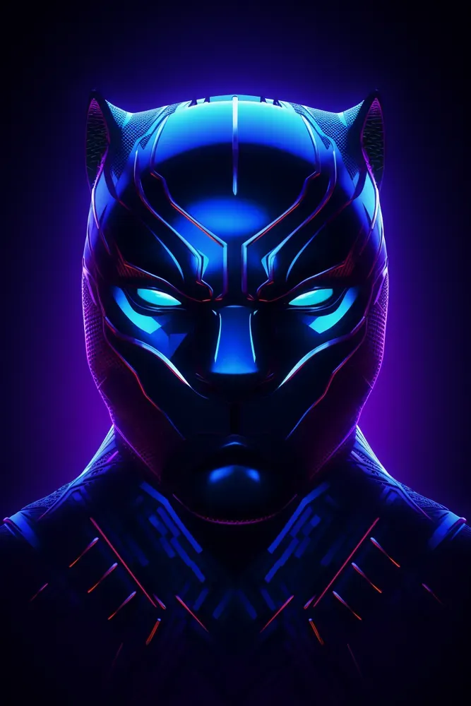 Synthwave Superhero Posters Midjourney Prompt | PromptBase