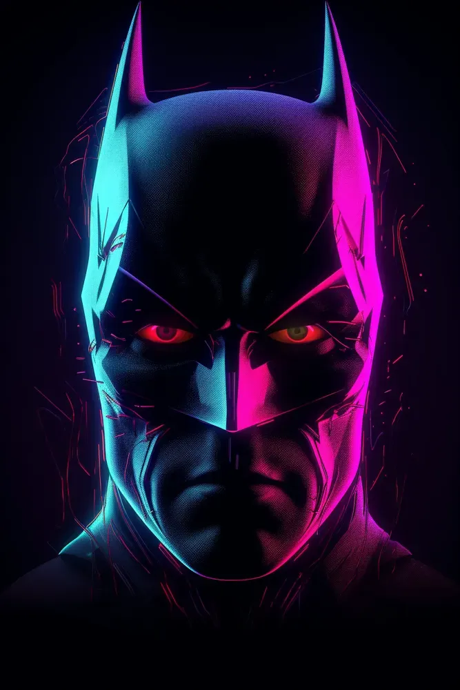 Synthwave Superhero Posters Midjourney Prompt | PromptBase