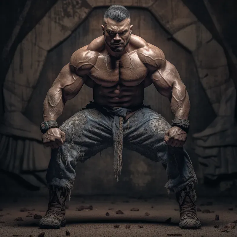 Muscular Warrior Designs Midjourney Prompt | PromptBase