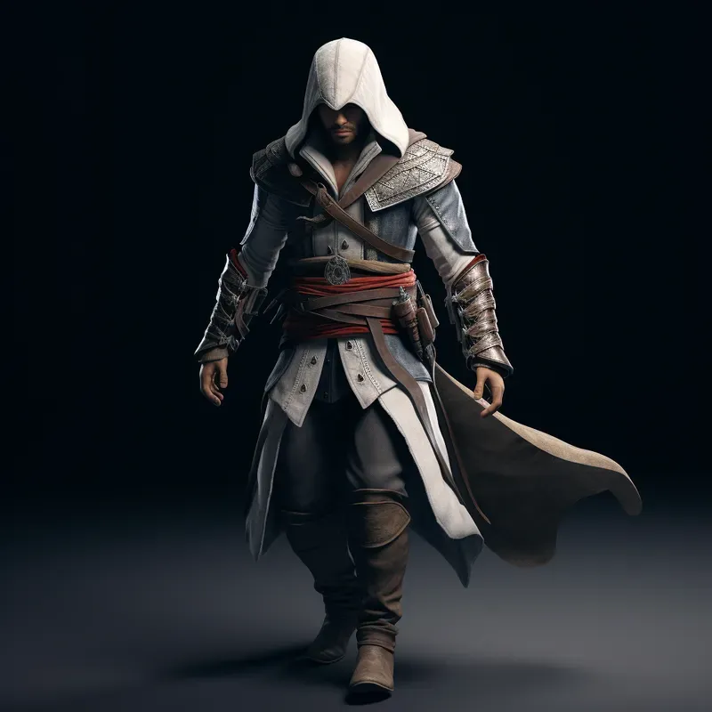 Game Designs Mmorpg Characters Art Midjourney Prompt | PromptBase