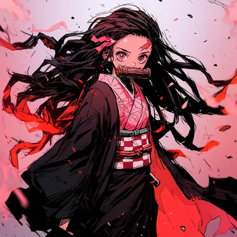 Demon Slayers Kimetsu No Yaiba Midjourney Prompt | PromptBase