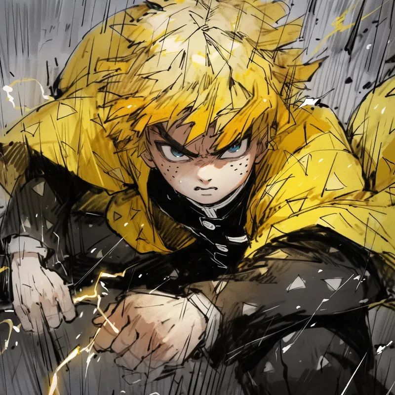 Demon Slayers Kimetsu No Yaiba Midjourney Prompt | PromptBase