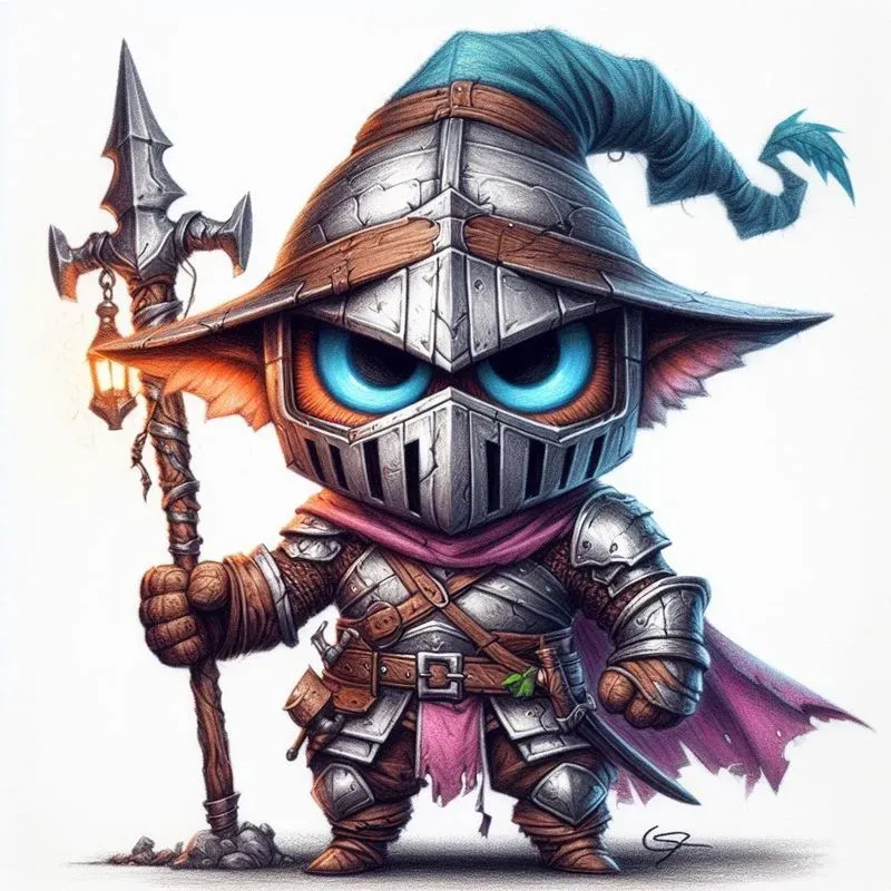 Cute Fantasy Mmo RPG Characters DALL·E Prompt | PromptBase