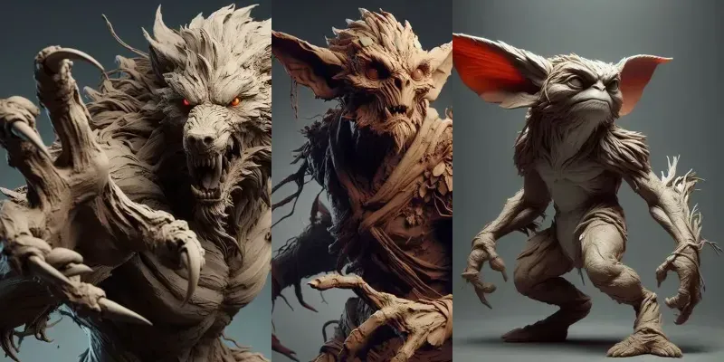 Character Concept Art Blenders DALL·E Prompt | PromptBase