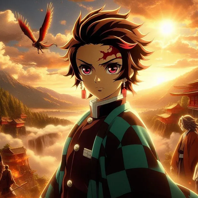 Game Scenes Anime Scenes Illustrations DALL·E Prompt | PromptBase