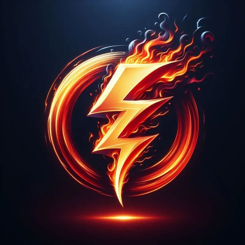 Fiery Logos DALL·E Prompt | PromptBase