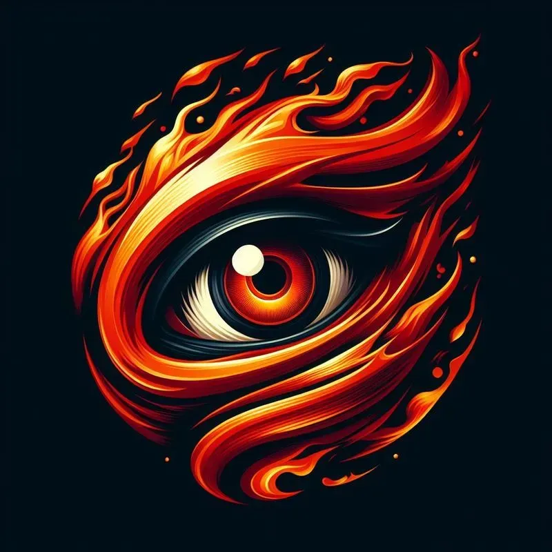 Fiery Logos DALL·E Prompt | PromptBase