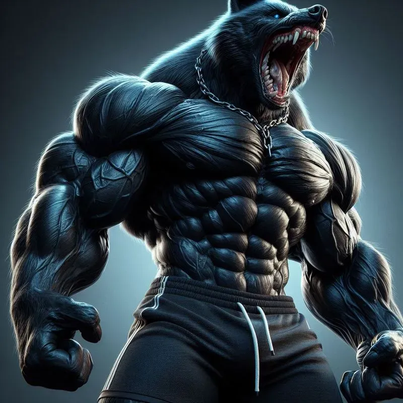 Muscular Characters DALL·E Prompt | PromptBase