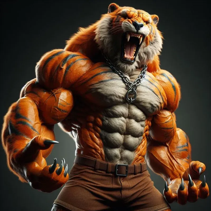 Muscular Characters DALL·E Prompt | PromptBase