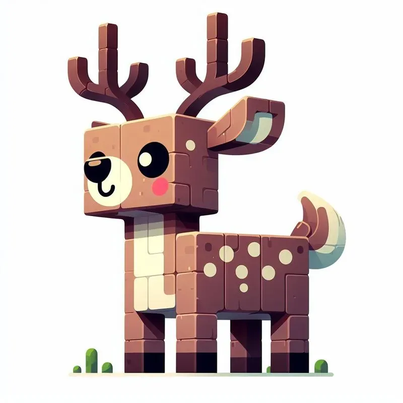 Cute Square Animals DALL·E Prompt | PromptBase