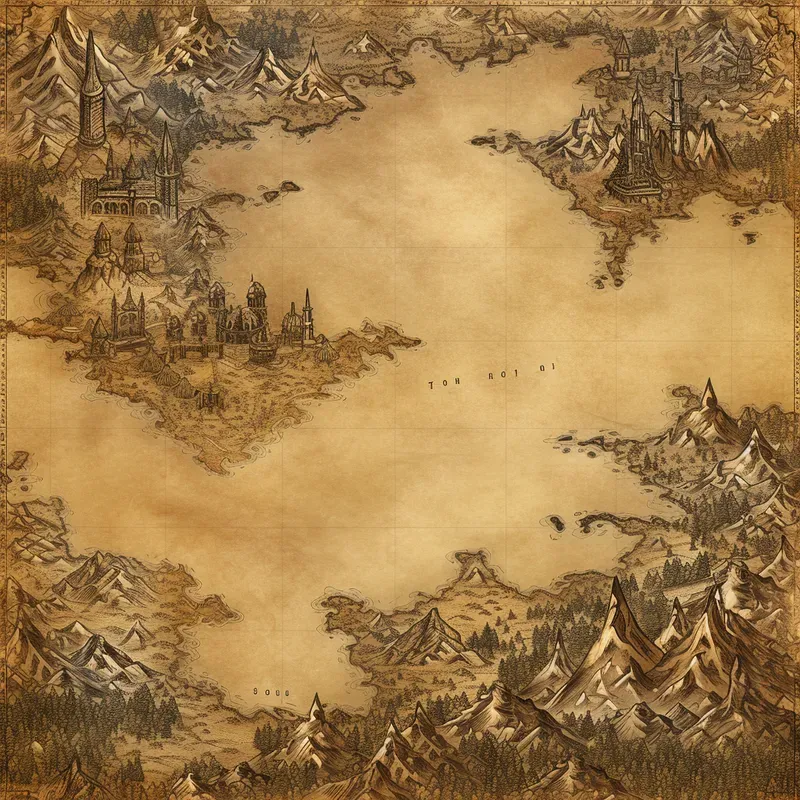 Fantasy Maps Ideas Midjourney Prompt | PromptBase