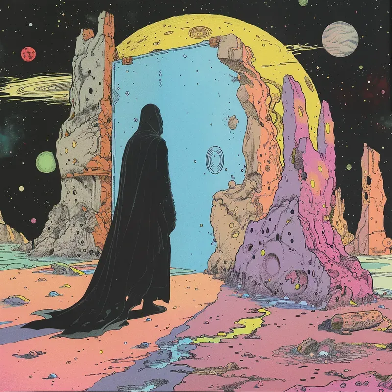 Exciting And Vibrant Spiritual Comics Midjourney Prompt | PromptBase