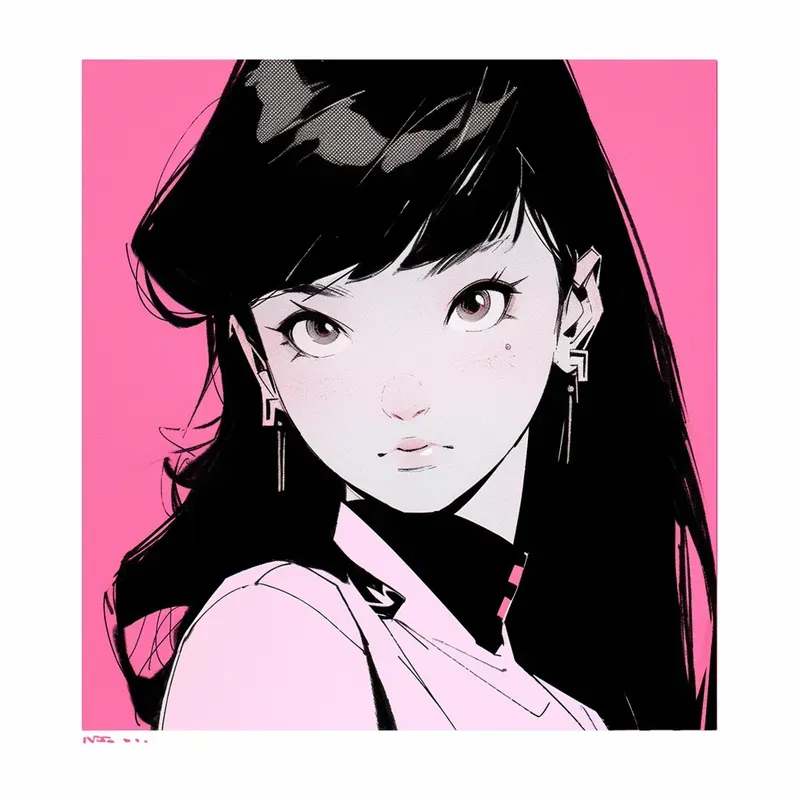 Intense Manga Portraits Midjourney Prompt | PromptBase