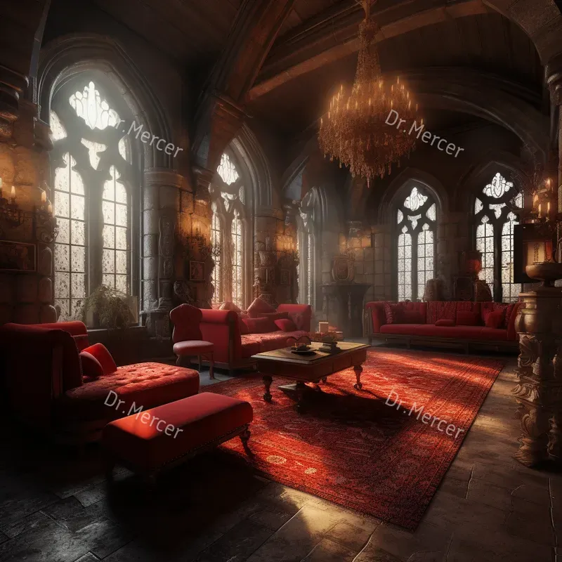 Realistic Fantasy Castle Rooms Midjourney Prompt | PromptBase