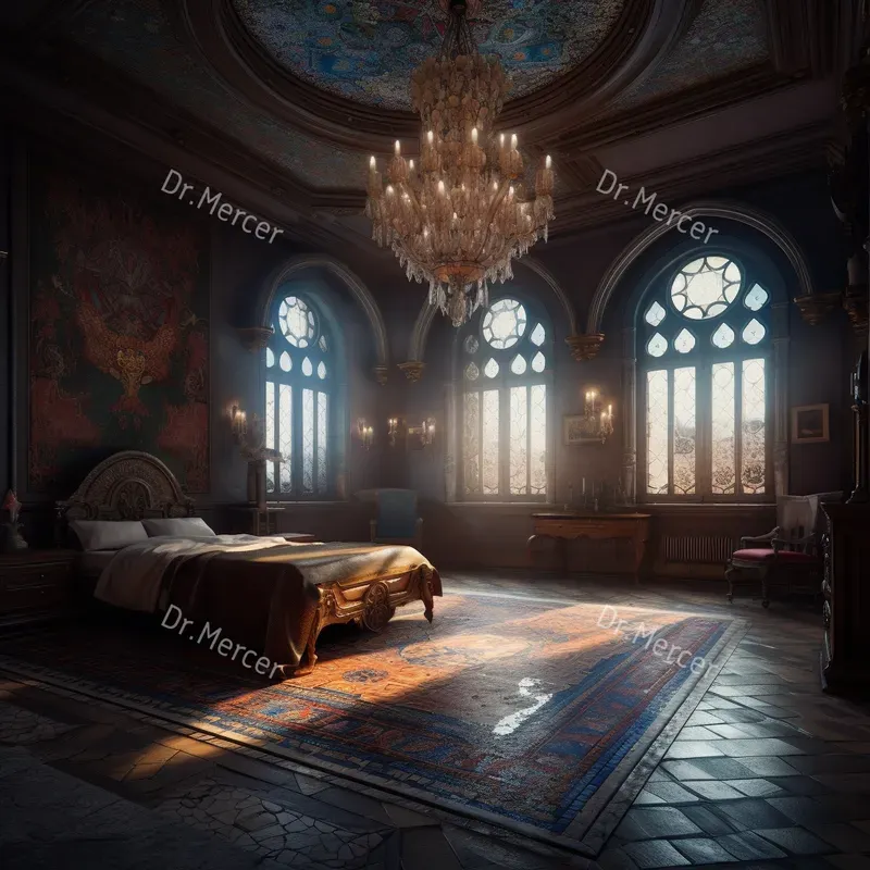 Realistic Fantasy Castle Rooms Midjourney Prompt | PromptBase