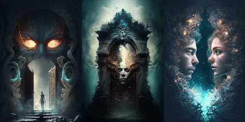 Impressive Book Covers Midjourney Prompt | PromptBase