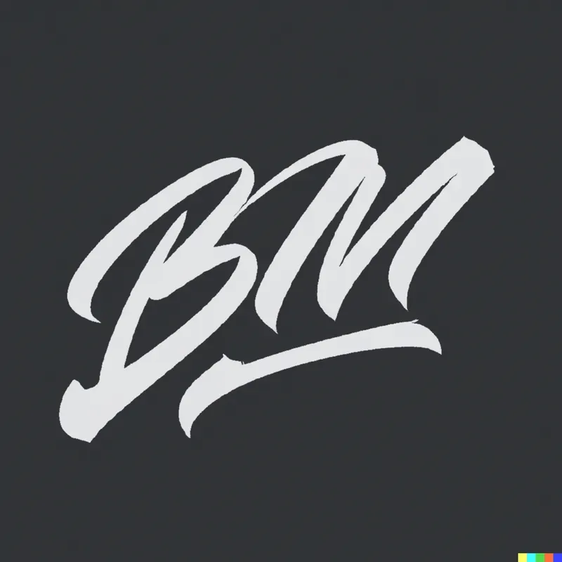 Script Letter Logo Generator DALL·E Prompt | PromptBase