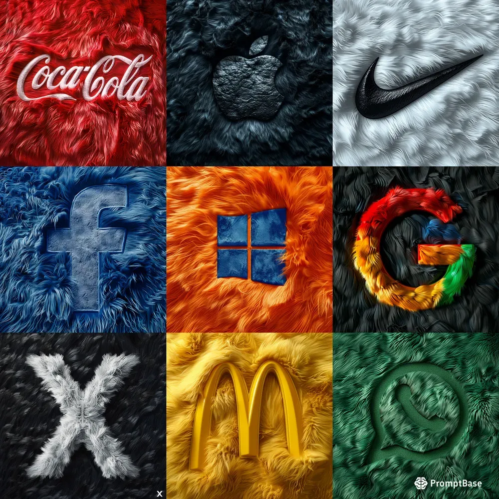 Fur Style Logos Midjourney Prompt | PromptBase