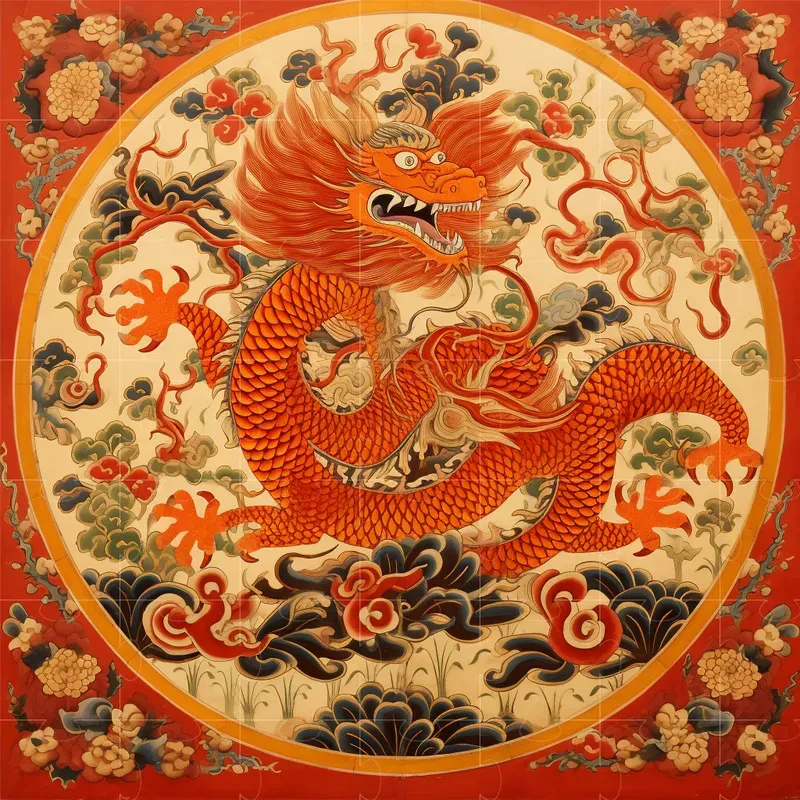 Traditional Asian Imperial Themes Midjourney Prompt | PromptBase