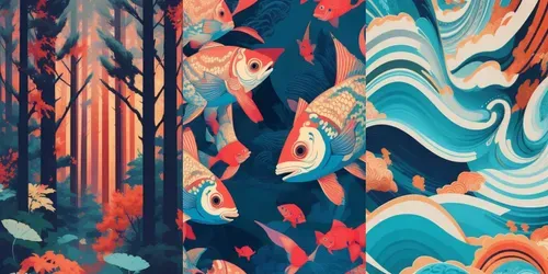 Cinematic Paper Patterns Midjourney Prompt | PromptBase