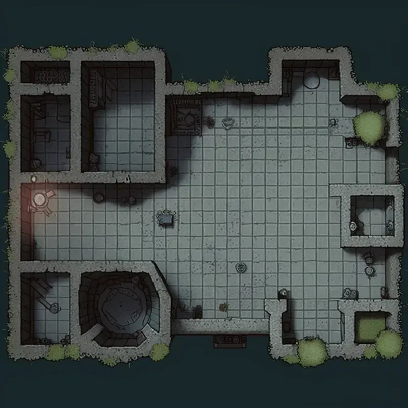 Ttrpg Battle Map Generator Midjourney Prompt | PromptBase