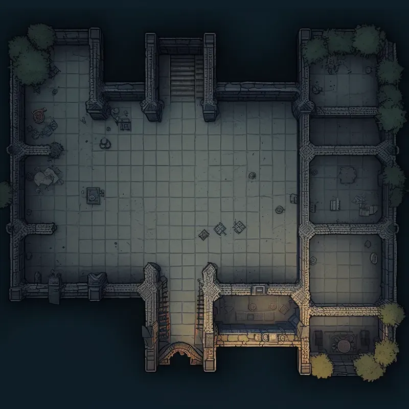 Ttrpg Battle Map Generator Midjourney Prompt | PromptBase