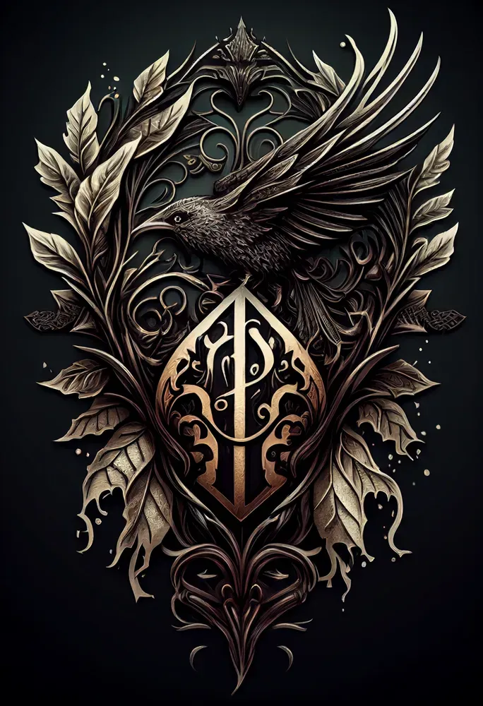 Pro Detailed Fantasy Guild Symbols Midjourney Prompt | PromptBase