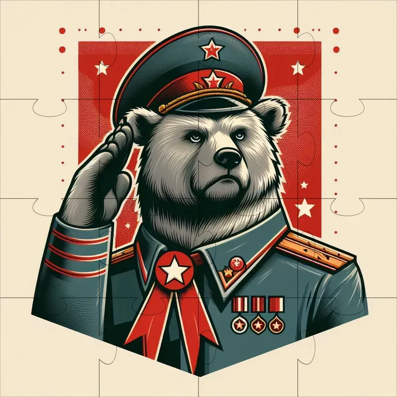 Soviet Style Animals DALL·E Prompt | PromptBase