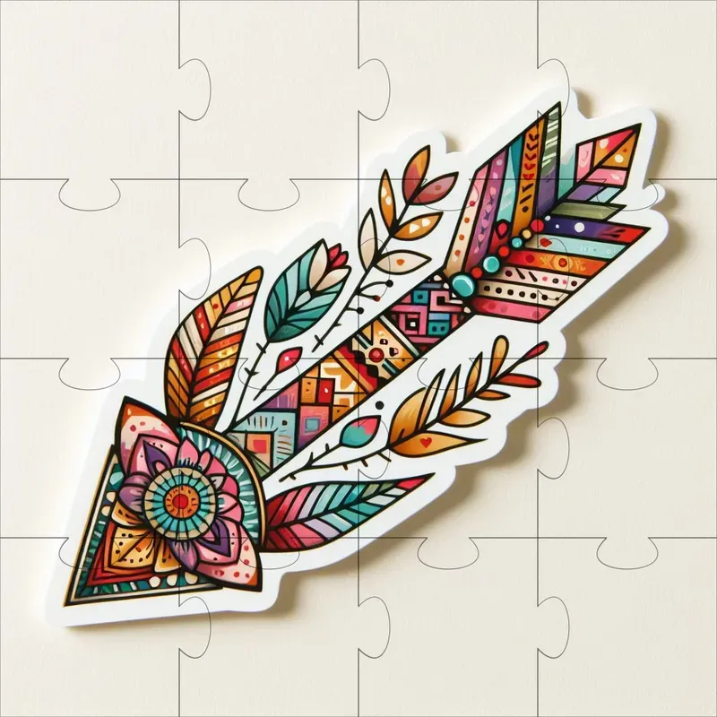 Stickers In Boho Style Cliparts DALL·E Prompt | PromptBase