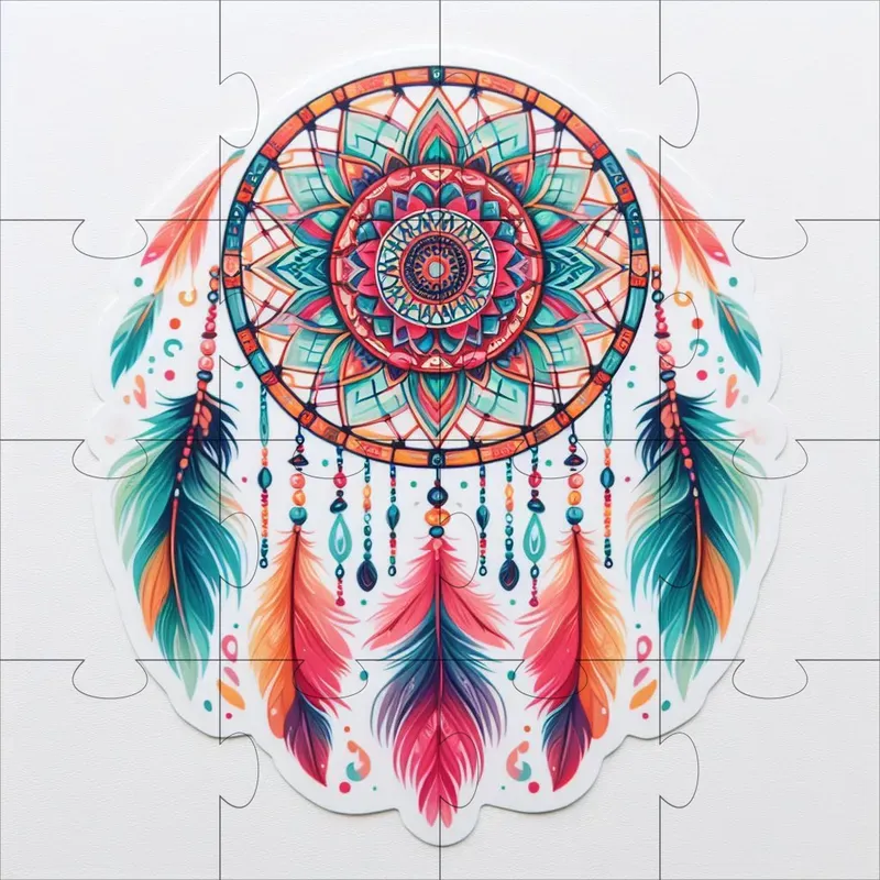 Stickers In Boho Style Cliparts DALL·E Prompt | PromptBase