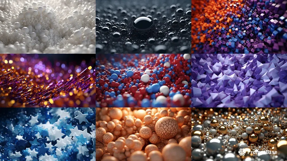 Elegant Macro 3D Shape Backgrounds Midjourney Prompt | PromptBase