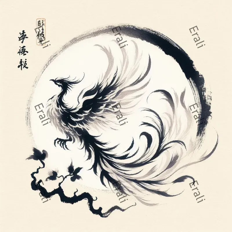 Chinese Ink Wash Paintings Shuimo Hua DALL·E Prompt | PromptBase