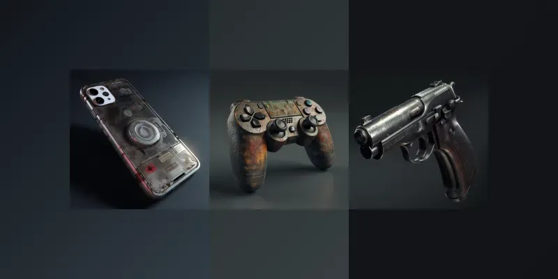 Resident Evil Style In Game Items Midjourney Prompt | PromptBase