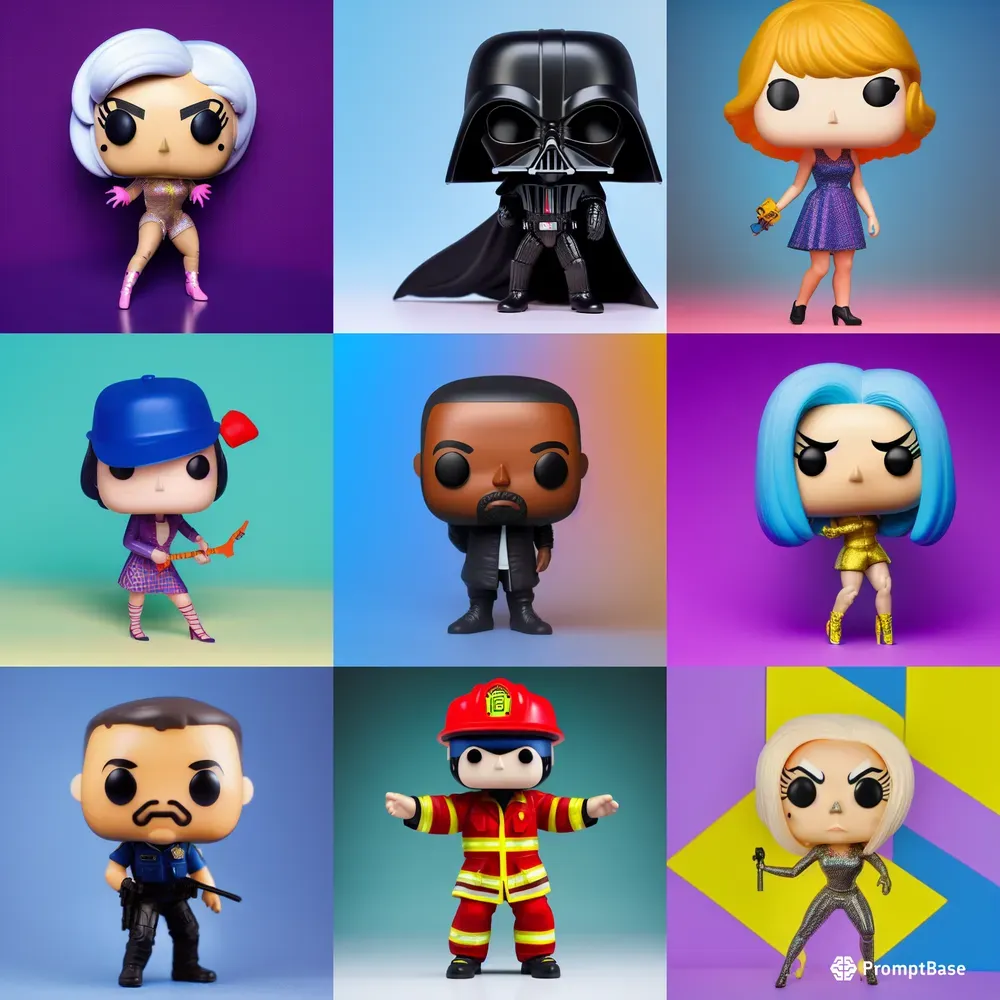 Funko Pop Characters Stable Diffusion Prompt | PromptBase