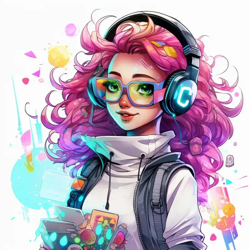 Neon Nibbles A Pastel Journey Midjourney Prompt | PromptBase