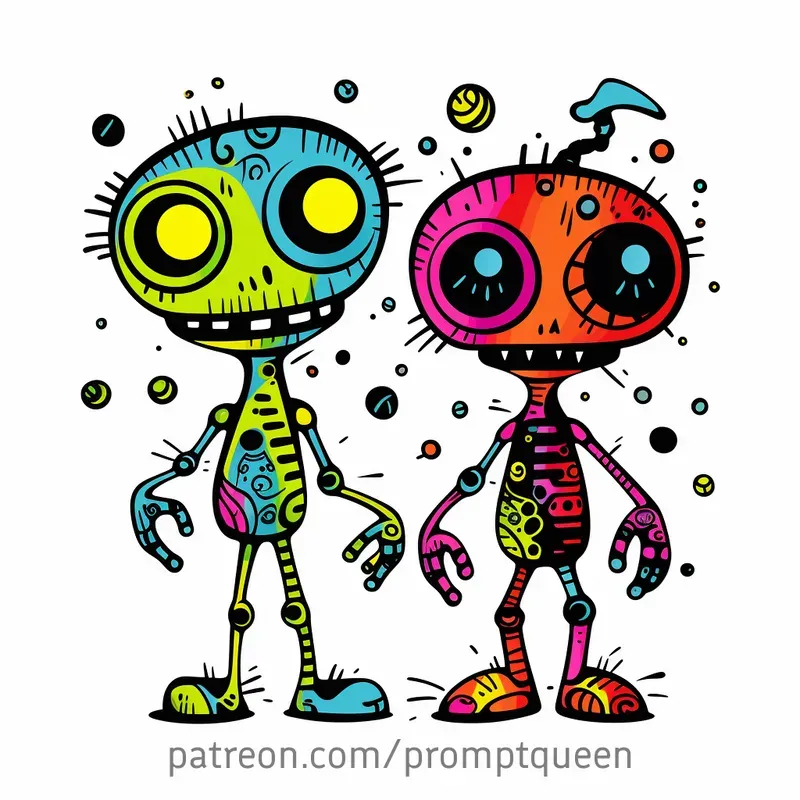 Retro Whimsy Classic Cartoons Midjourney Prompt | PromptBase