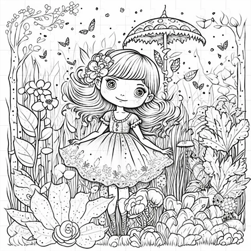 Amazing And Easy Coloring Pages Midjourney Prompt | PromptBase