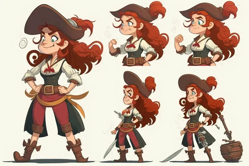 Cute Character Concepts For Children Books Midjourney Prompt | PromptBase