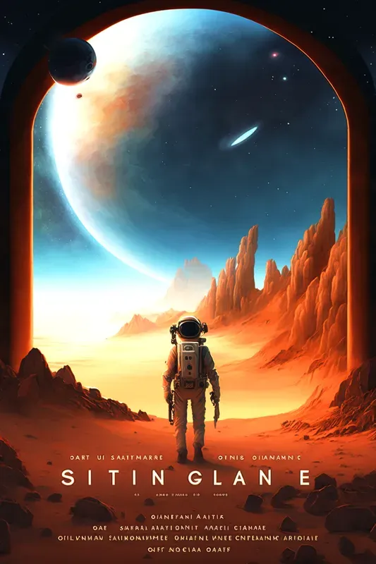Deep Poster Movie Illustrations Midjourney Prompt | PromptBase