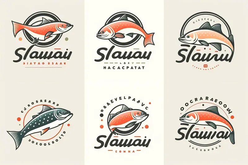 Collections Of 6 Modern Logos Midjourney Prompt | PromptBase