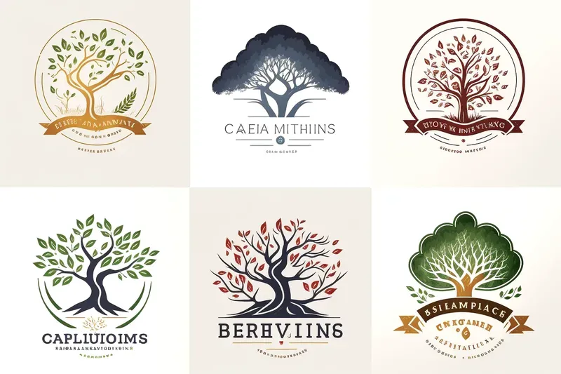 Collections Of 6 Modern Logos Midjourney Prompt | PromptBase