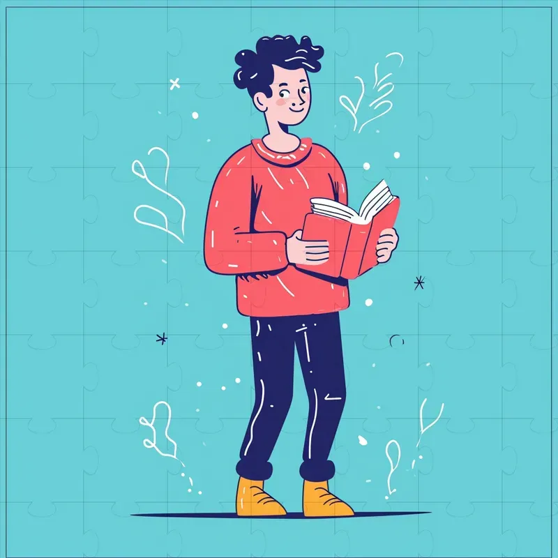 Storytelling 2D Cartoons Illustrations Midjourney Prompt | PromptBase