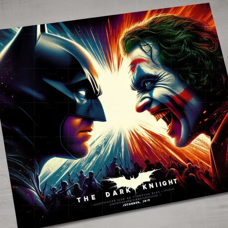 Hero Vs Villain Movie Posters DALL·E Prompt | PromptBase