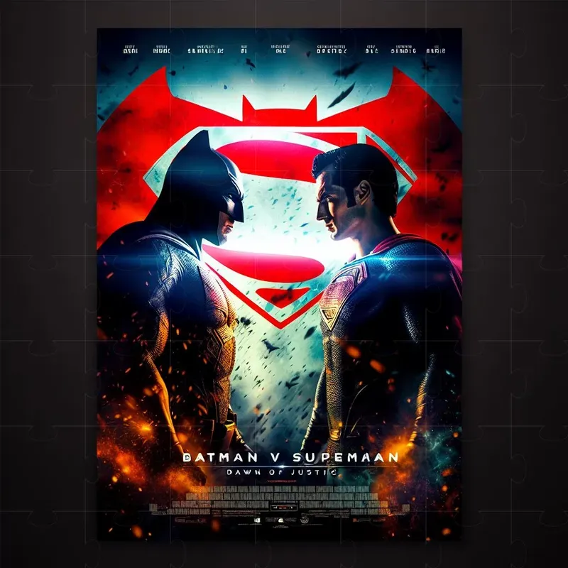 Hero Vs Villain Movie Posters DALL·E Prompt | PromptBase