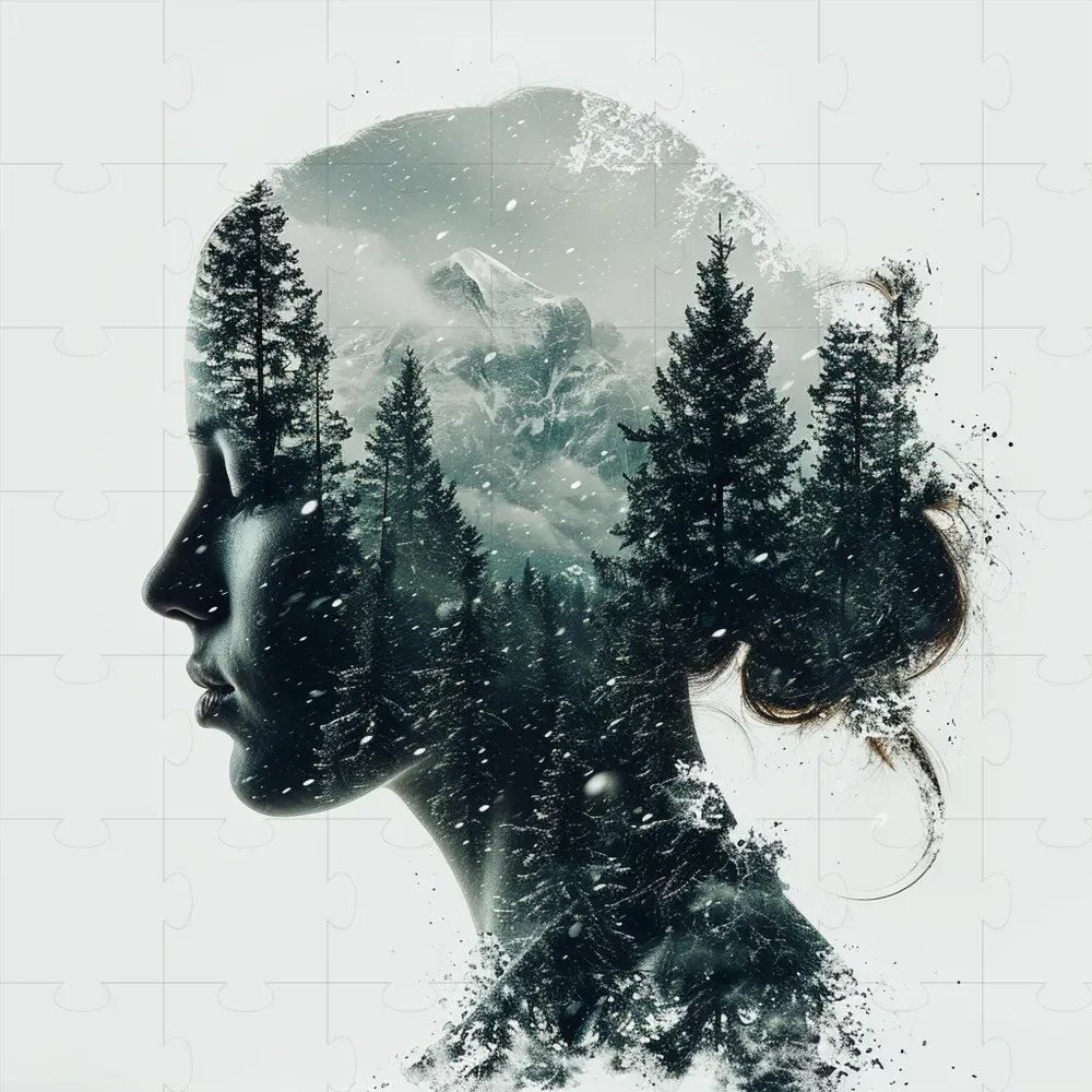 Double Exposures Midjourney Prompt | PromptBase