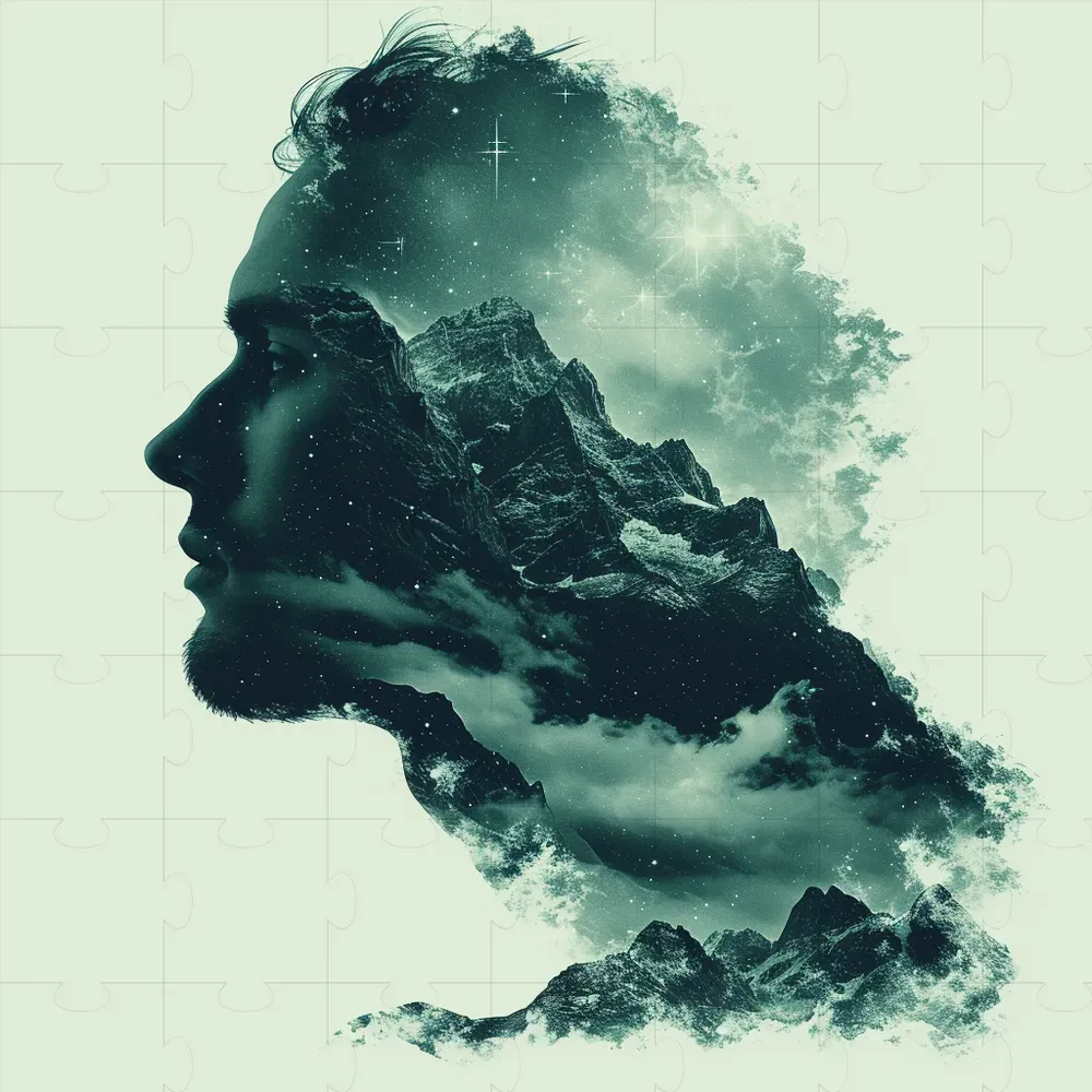 Double Exposures Midjourney Prompt | PromptBase